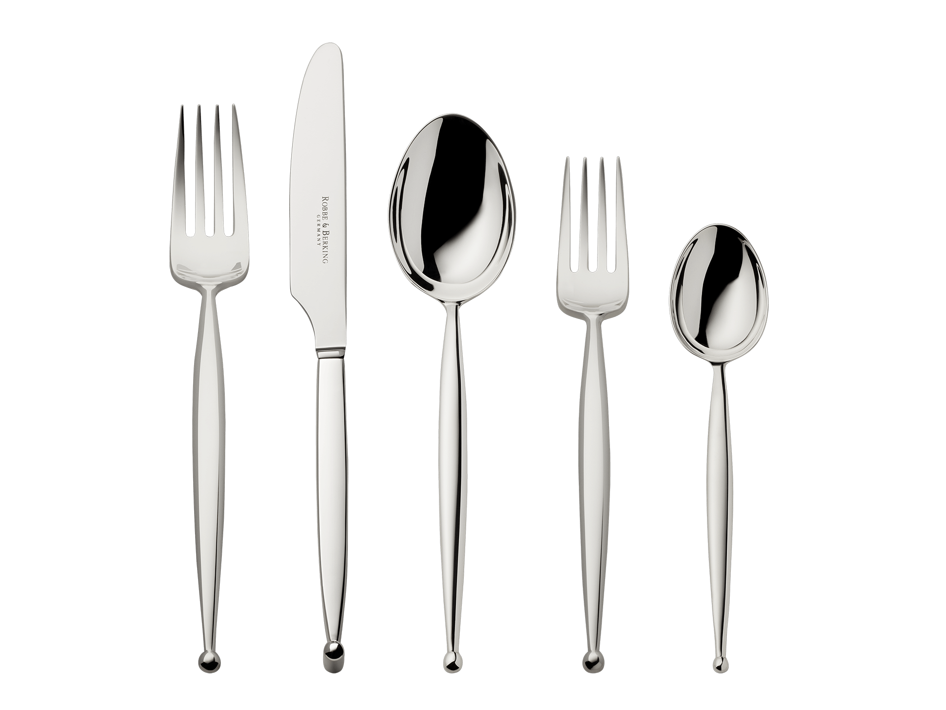Gio 5-piece place setting (925 Sterling Silver) – REMADOFF STUDIO